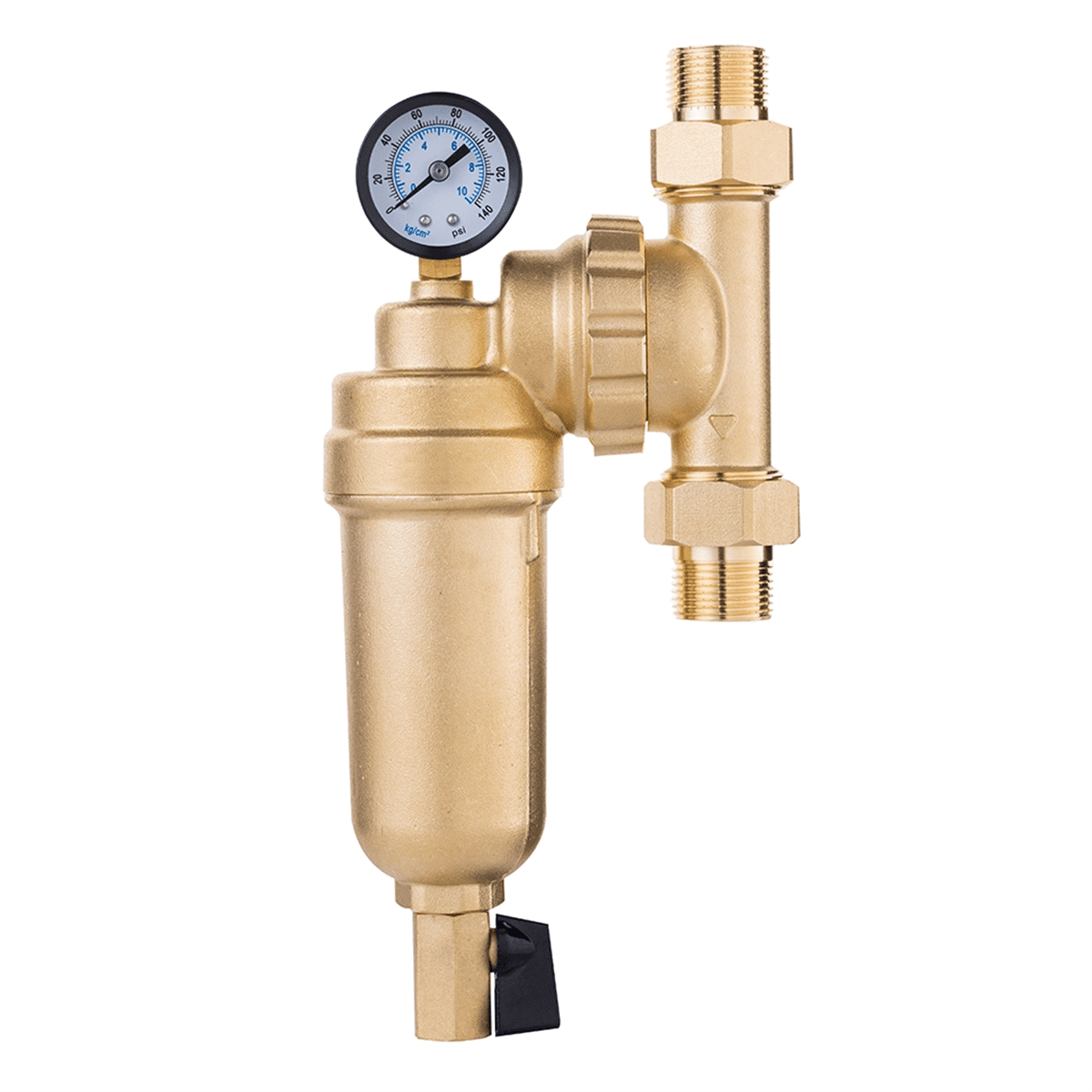 360 Degree Universal Rotating Valve Filter Whole House Central Reusable ...