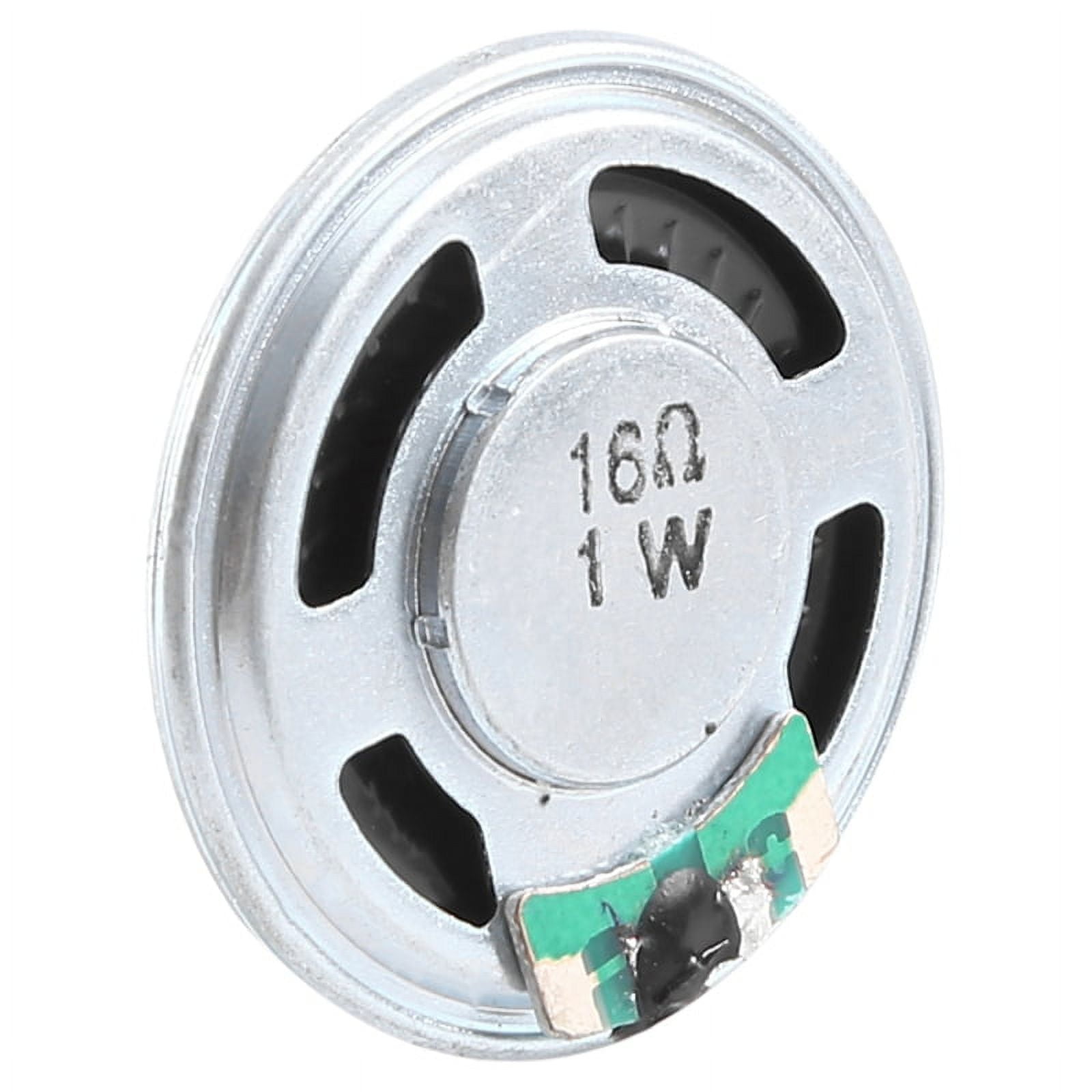 HOT! 36mm 16 Ohm 1W aluminum housing internal magnet speaker - Walmart.com