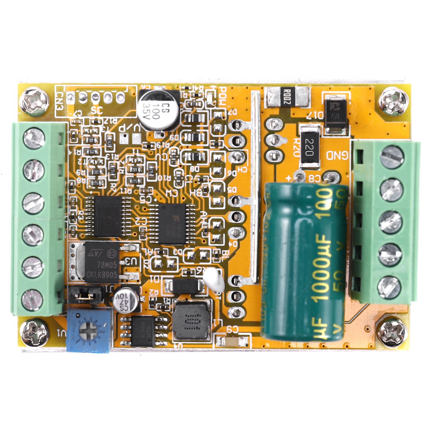 HOT! 380W 3 Phases Brushless Motor Controller Board(No/Without Hall ...