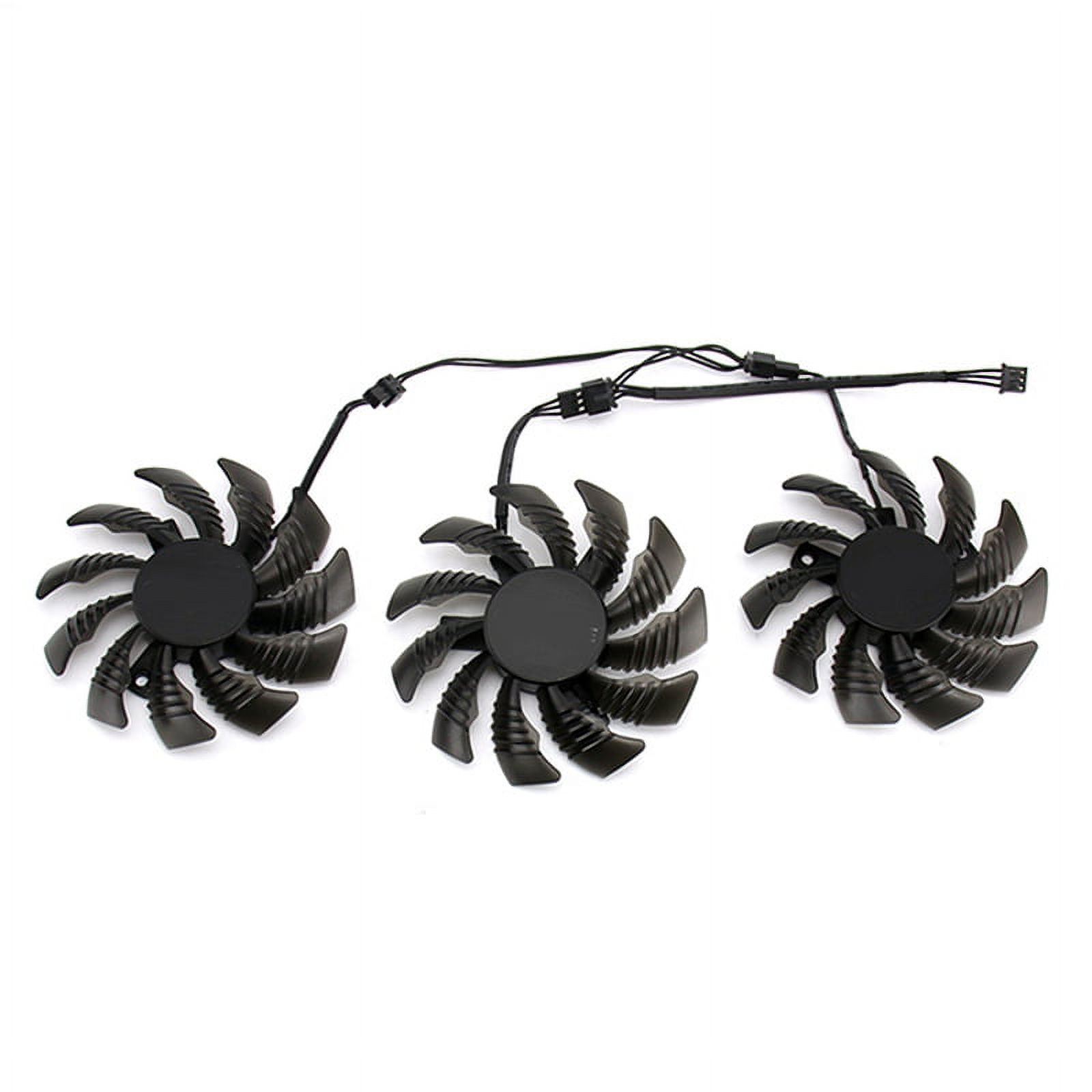 HOT 3PCS 75MM PLD08010S12H 3PIN GTX970 GPU FAN for GV-N970WF3OC-4GD ...