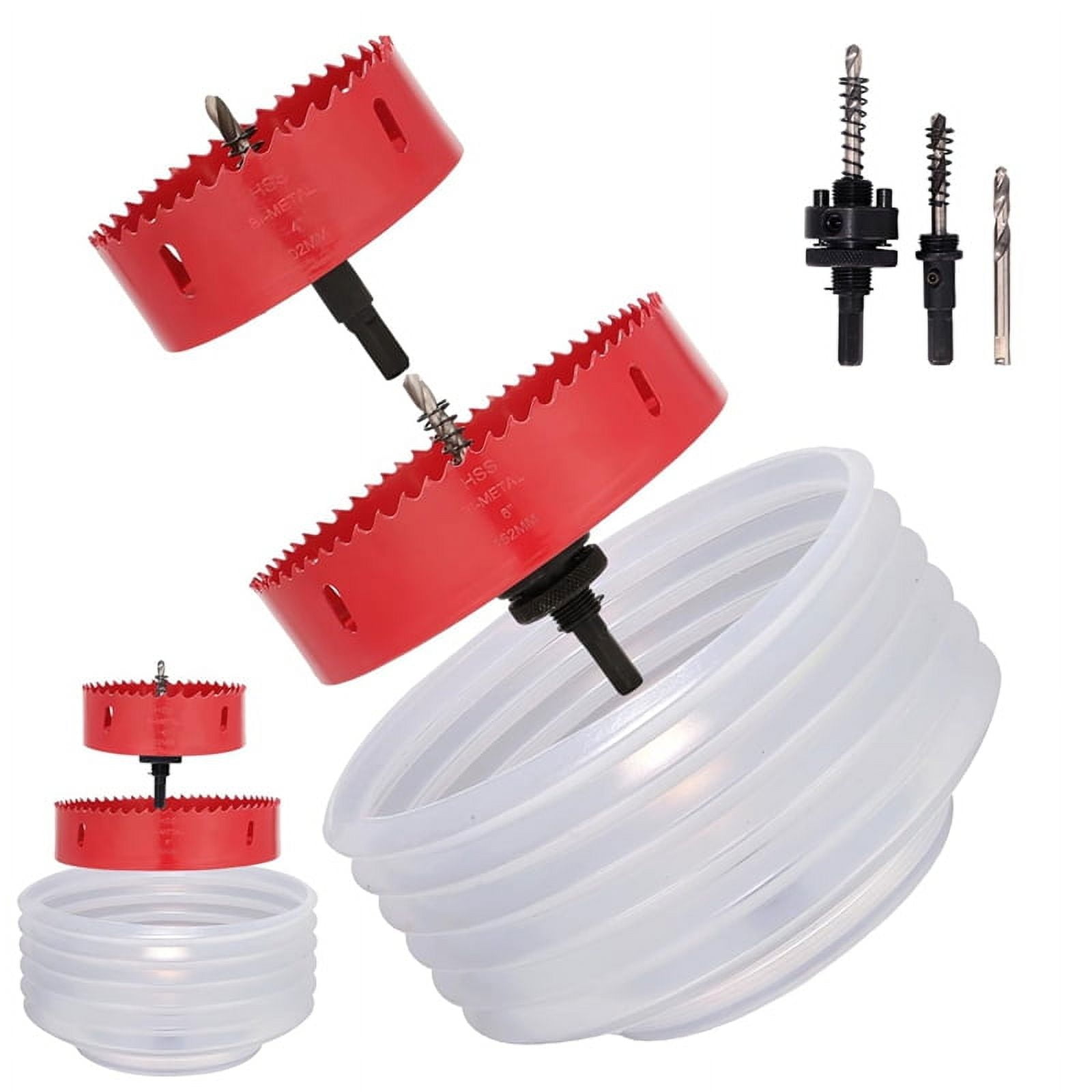 HOT 4 Inch/102 mm & 6 Inch/152 Hole Saw with Arbor for Recessed ...