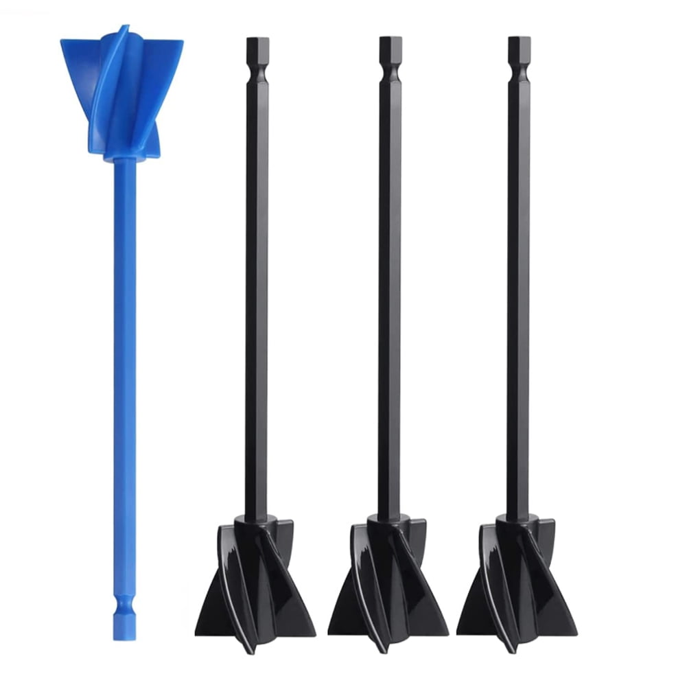 HOT 4 Pcs Epoxy Mixer Attachment for Drill, Reusable Paint and Resin ...