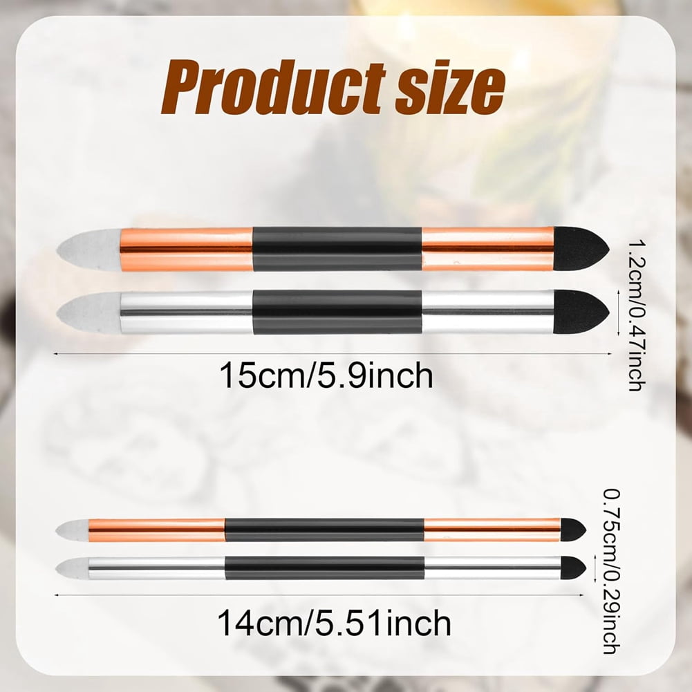 HOT! 4pcs Artist Blending Pen, 2 Sizes Double-Headed Pen Sketch Rubbing ...