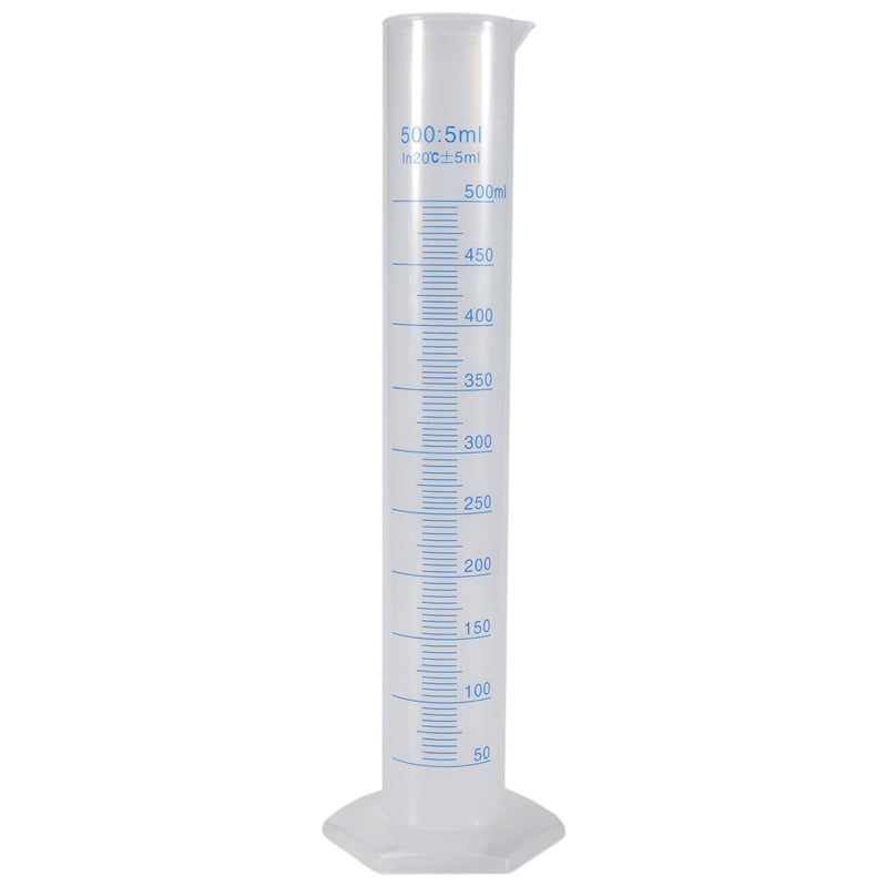 HOT! 500 ml Plastic Transparent graduated tube. - Walmart.com