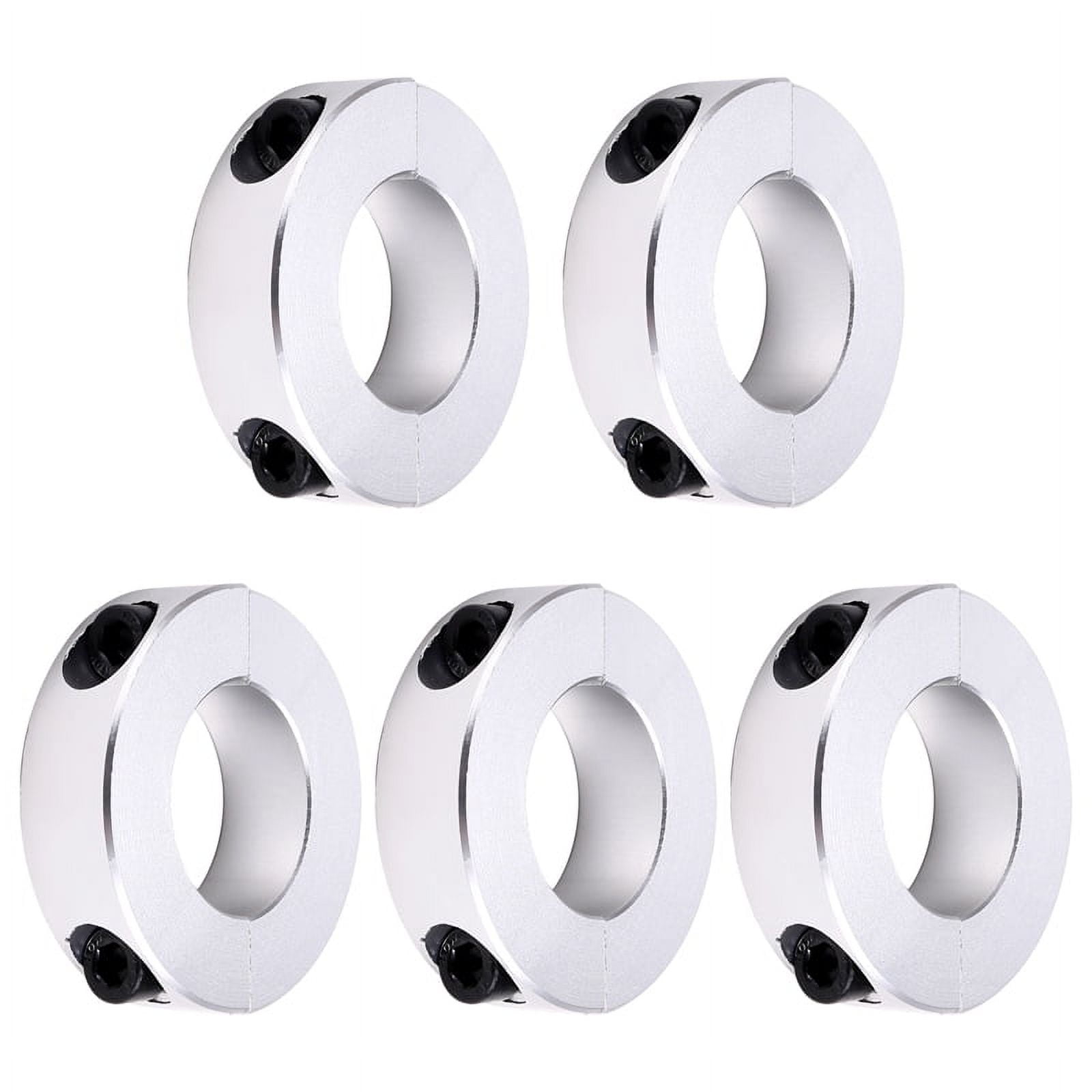 HOT 5PCS Split Optical Shaft Fixed Ring Separate Thrust Limit Fastening ...