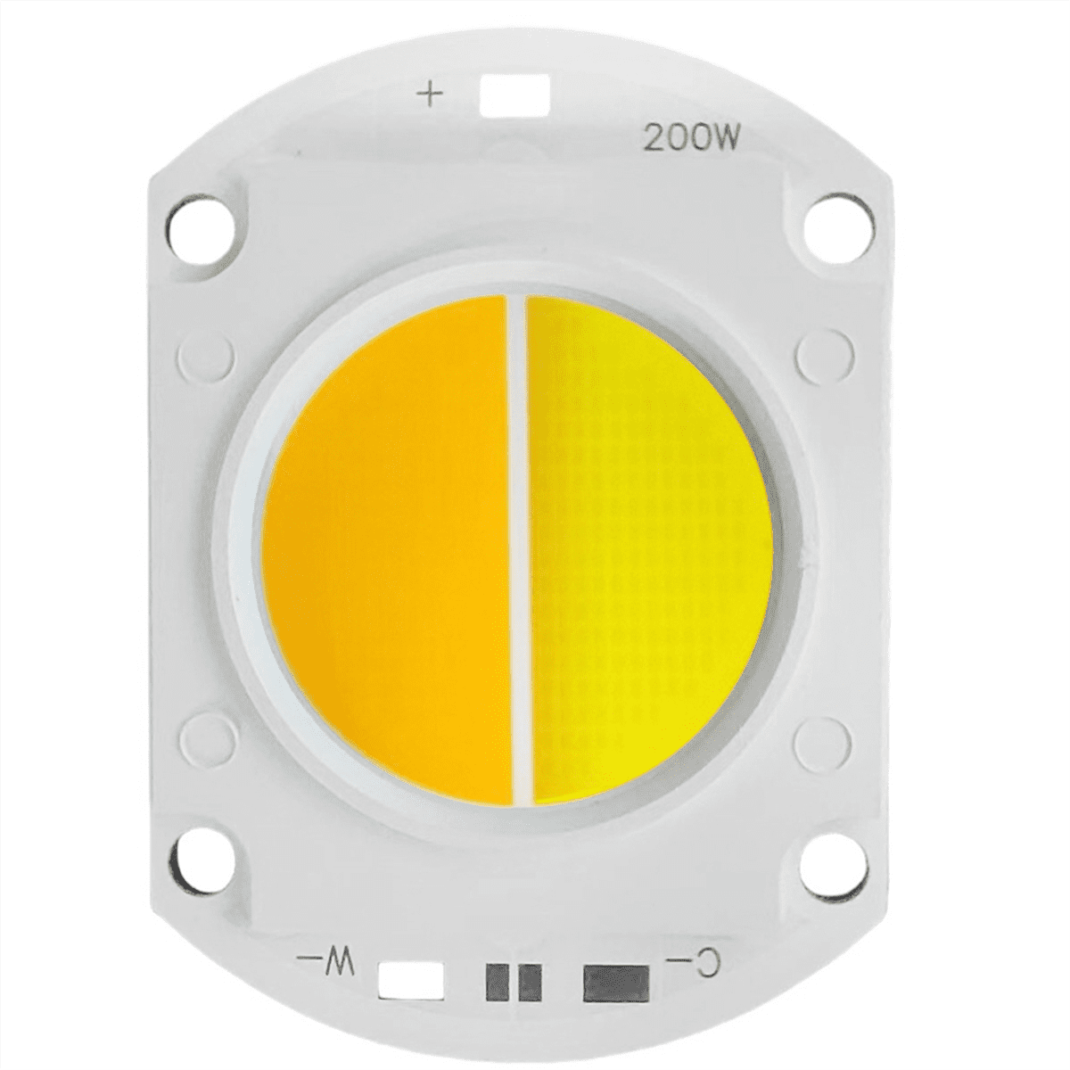 HOT 5Pcs 200W Dual Color High Power LED COB Chip 3200K 6500K for ...