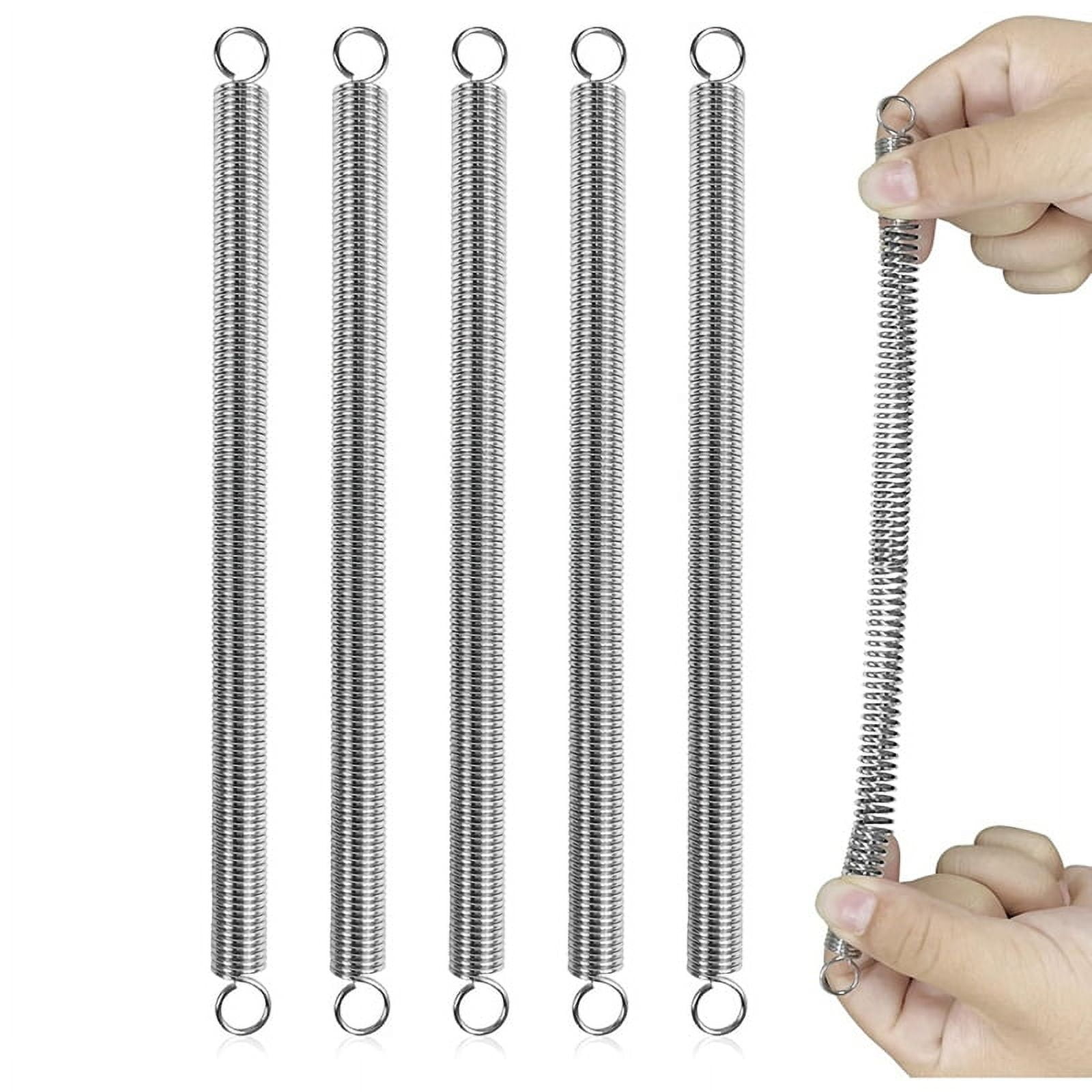 HOT 6Pcs Extension Springs 3/8Inx6-1/2In,0.047In Spring Steel Double ...