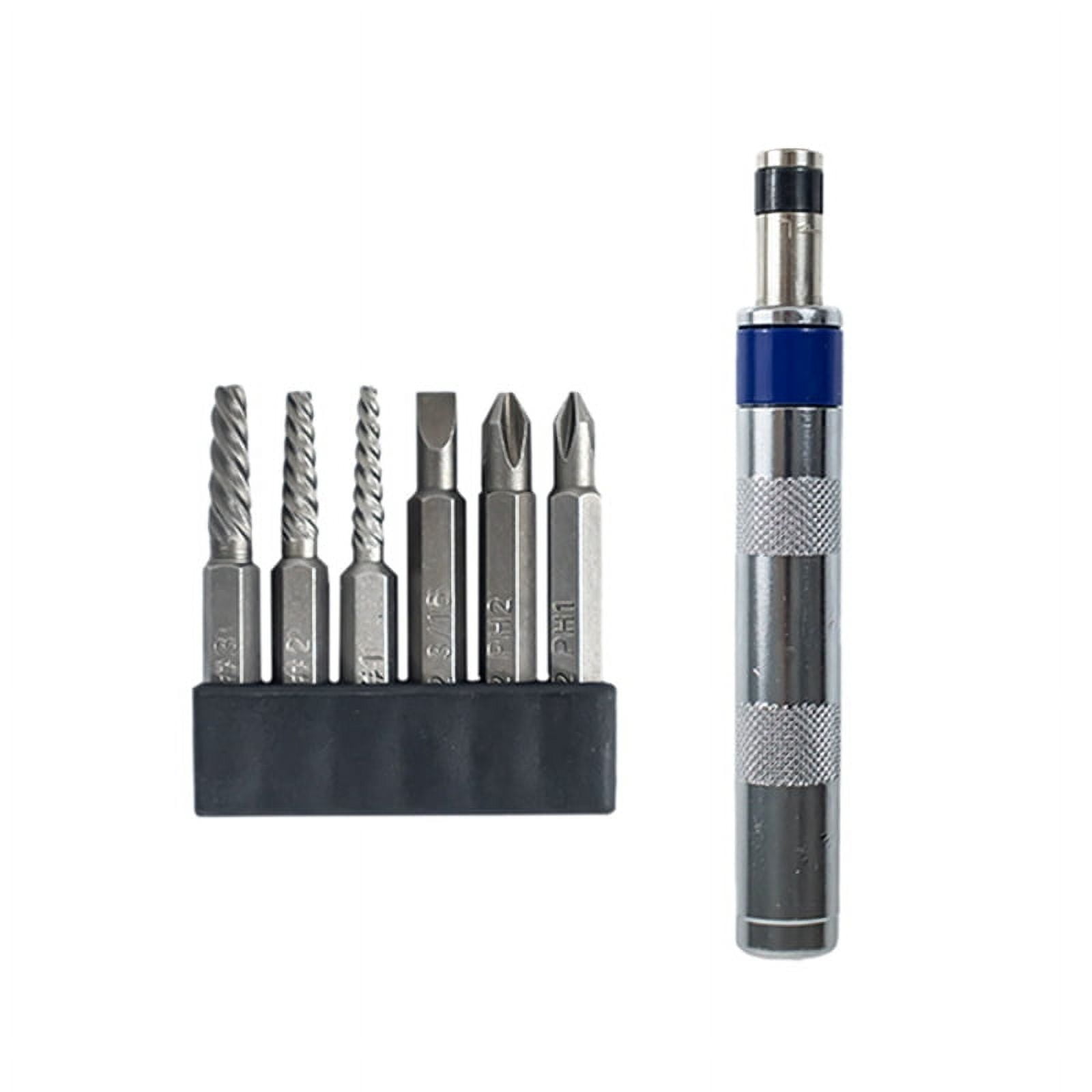 HOT 6in1 Screwdriver Set 1/4-Inch Impact Drive Rusted Stuck Broken ...