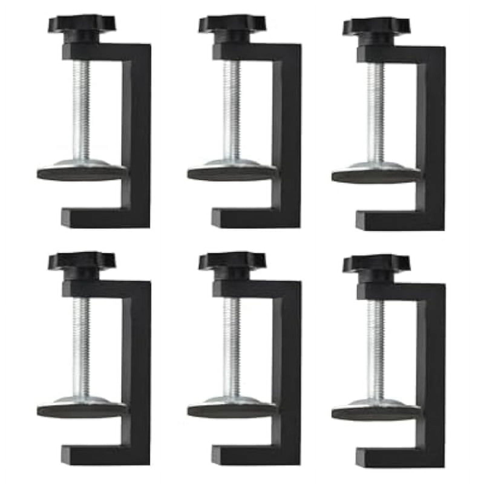 HOT 6pcs G Clamps for Woodworking Universal C-Clamp Small Desk Clamp ...