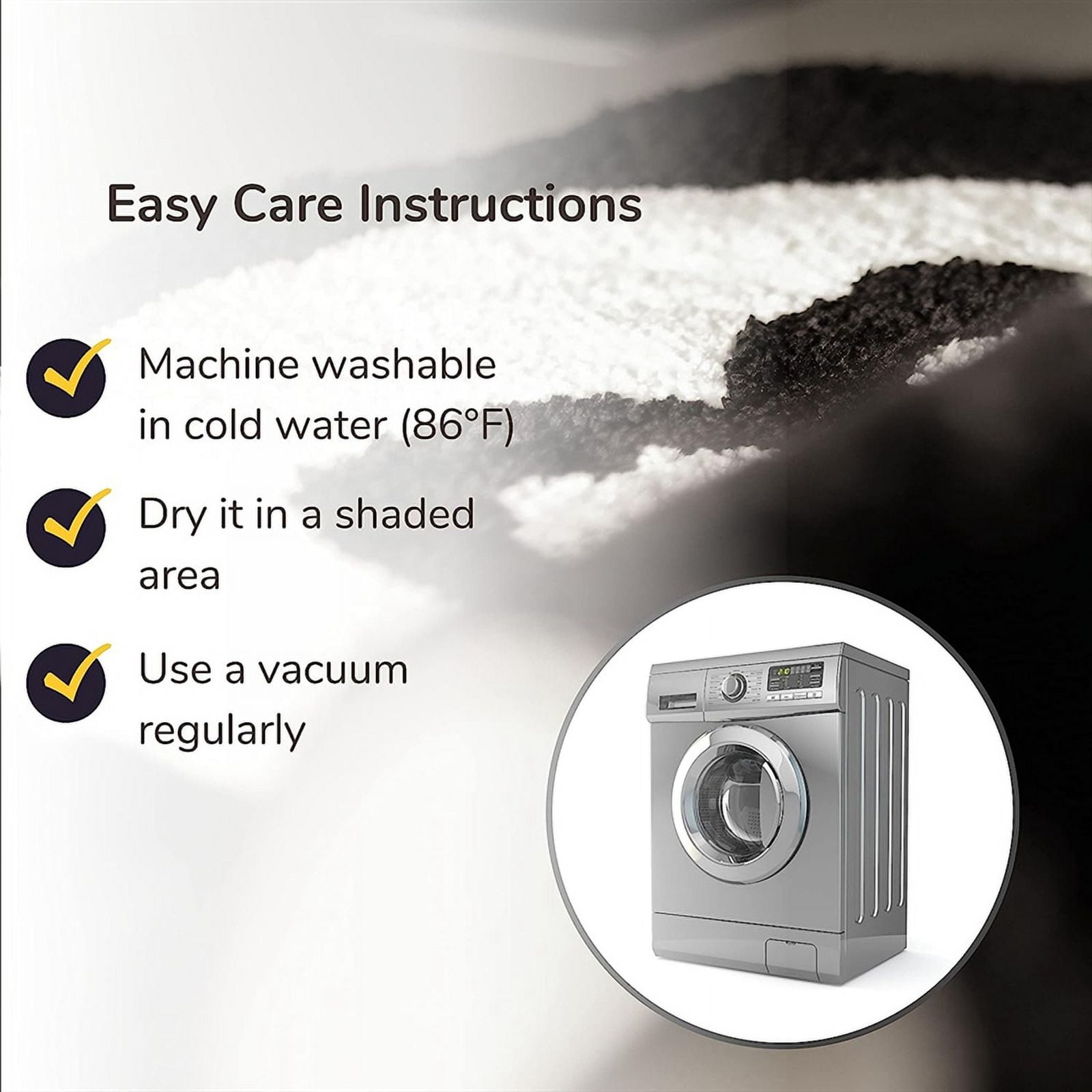 HOT! 8 Ball Rug - 24 Inch White & Black Cool Rugs and Aesthetic for ...