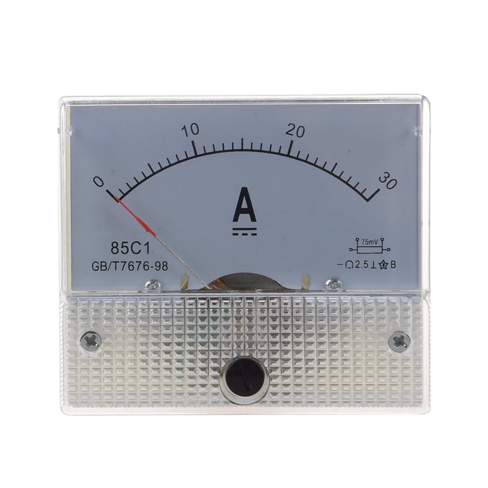 HOT 85C1 Analog Current Panel Meter DC 30A AMP Ammeter - Walmart.com