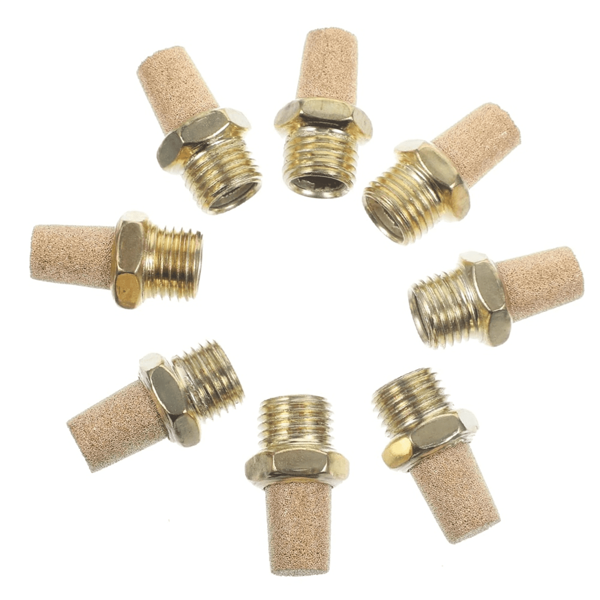 HOT 8Pcs Compressor Exhaust Valve Pneumatic Rapid Stopper Air ...