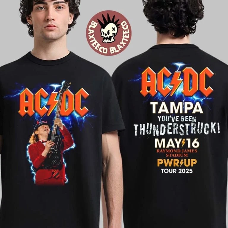 HOT A.C,D.C Tampa Florida May 16 2025 Thunderstruck Tour Raymond ...