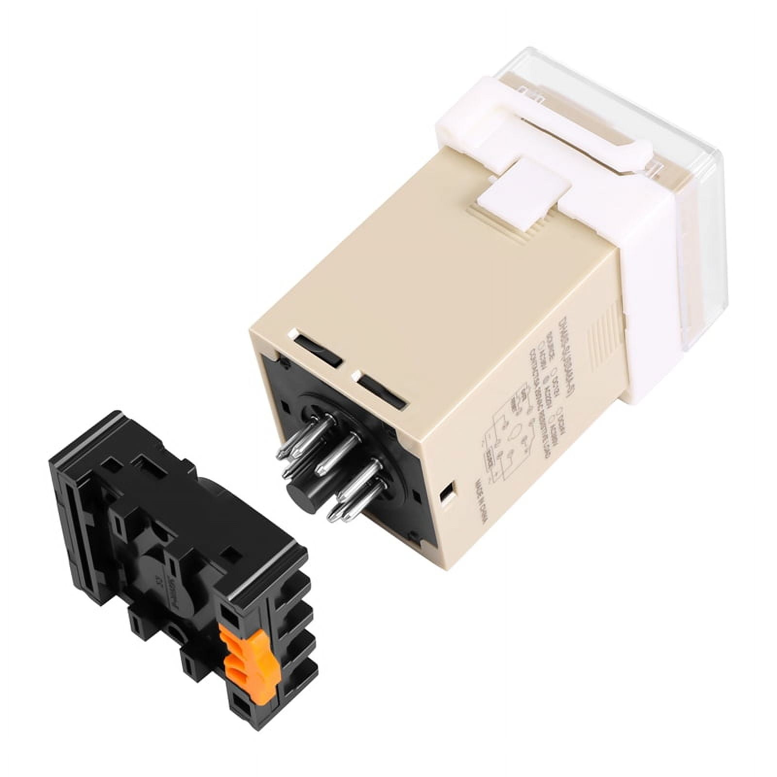 HOT AC 220V 5A Programmable Double Delay Relay Device Tool DH48S-S ...