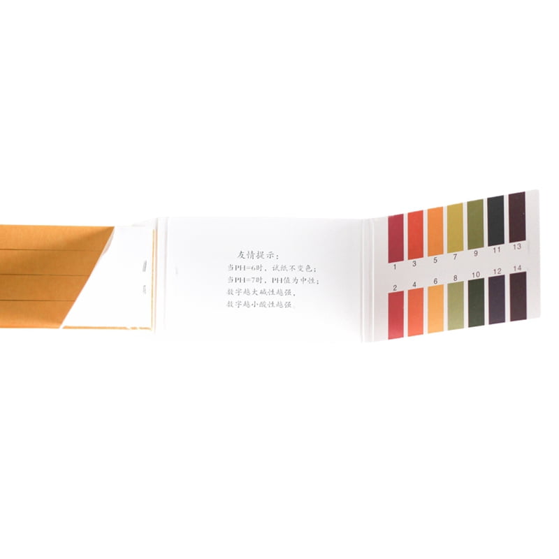 HOT Acid-Base Tests Paper 80 Strips Per Book Solution PH Rapid ...