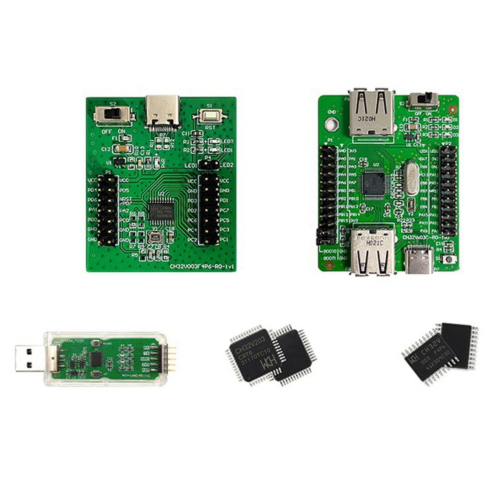 HOT! CH32V003 Development Board Kit Evaluation 32-Bit General-Purpose ...
