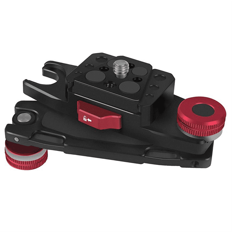 HOT! Camera Waist Belt Clip Quick Release Plate Mount Anti-Shake Fast ...