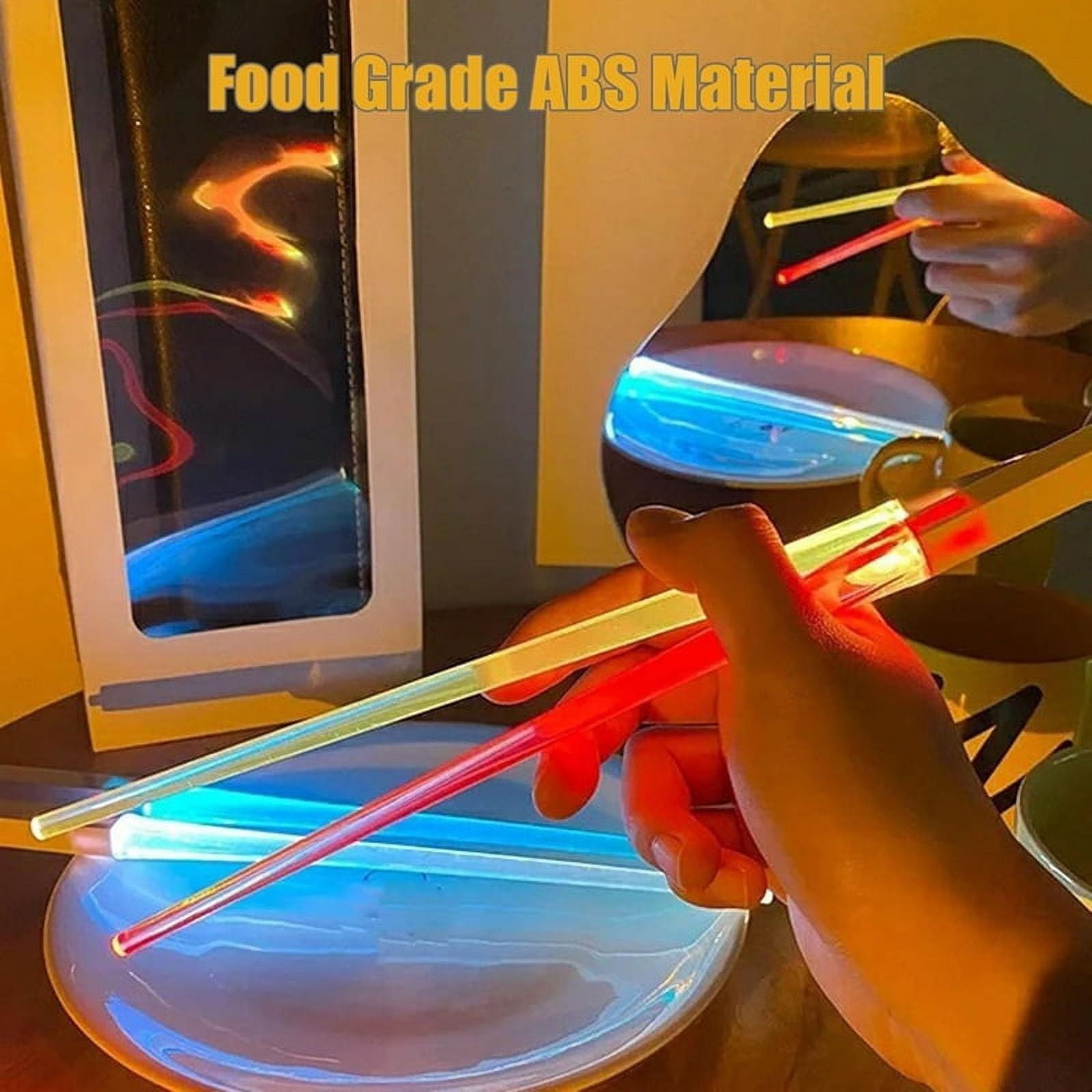 Chopsticks, Sticks 9 Color Variations LED Stick Fun and Cool LightSaber ...