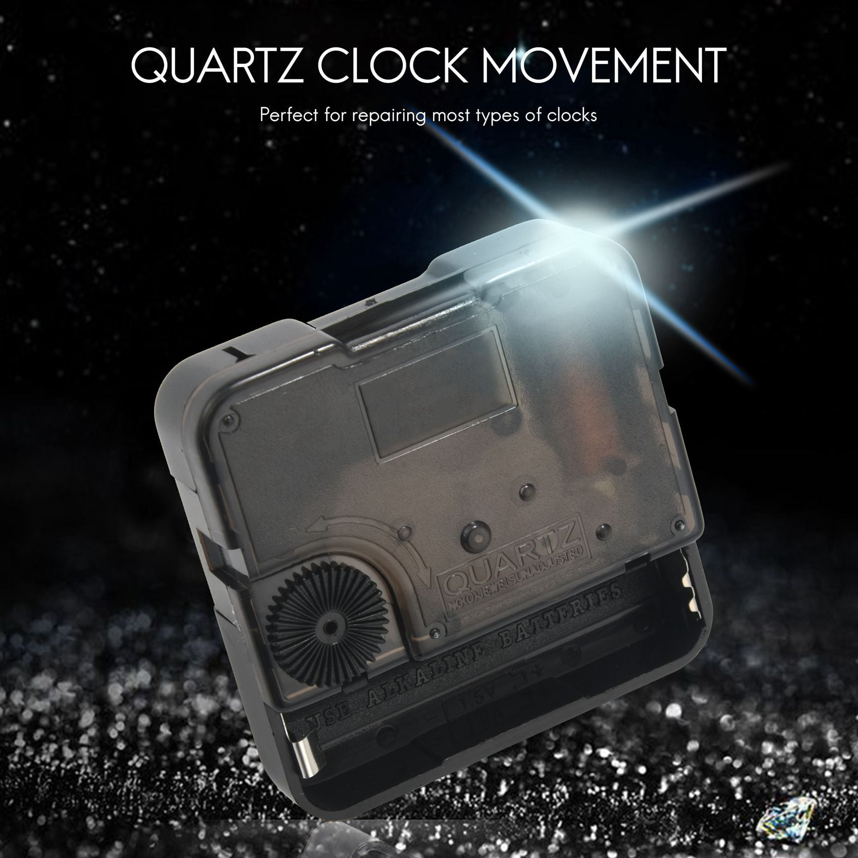 HOT! Clock Mechanism Diy Kit For Parts Wall Quartz Hour Minute Hand ...