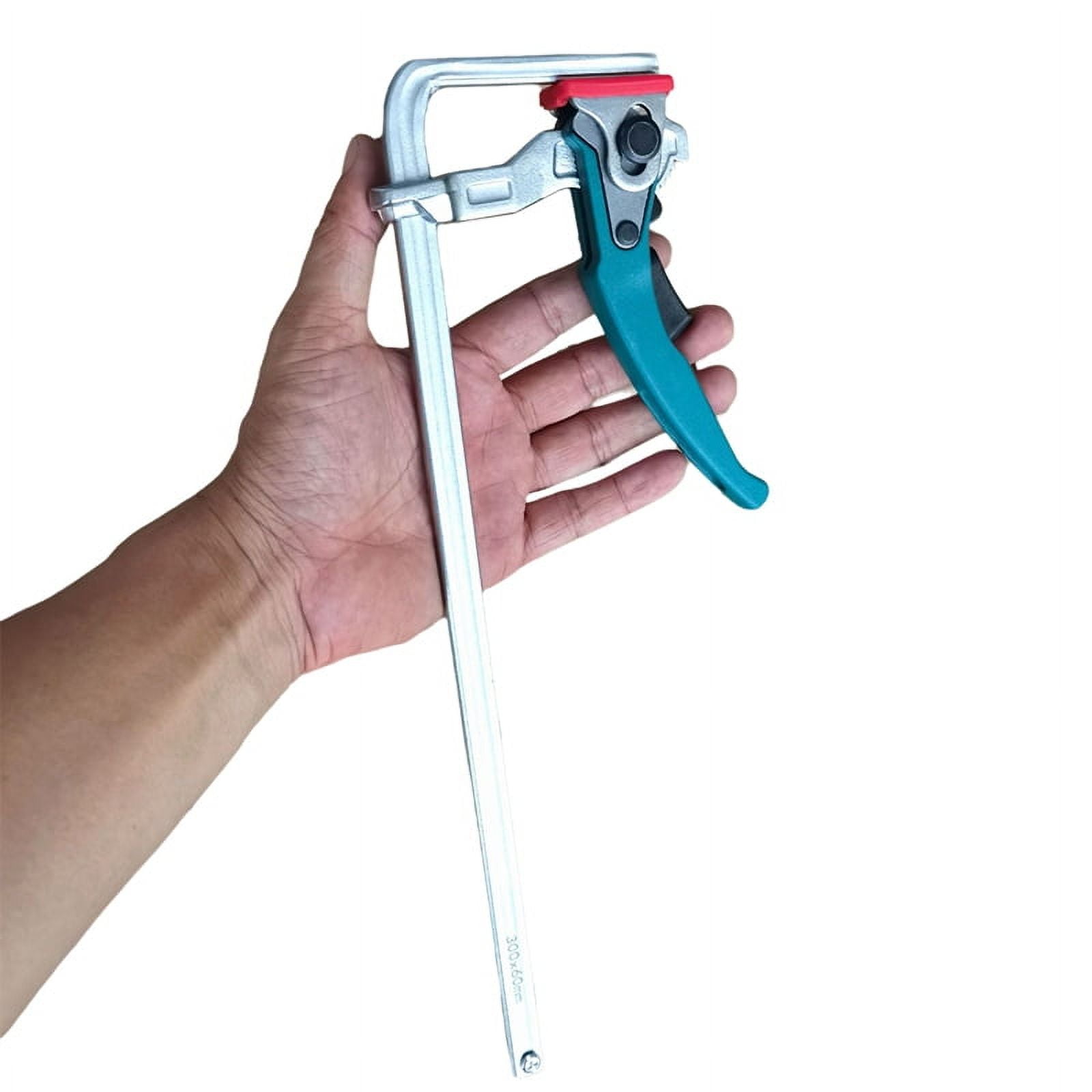 HOT Cyan Handle Quick Ratchet Track Clamp Woodworking 300x60mm ...