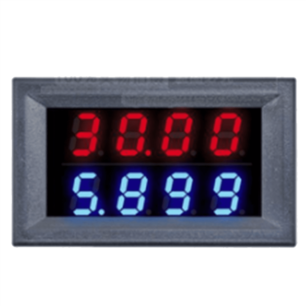 HOT! DC 0-100V 10A LCD Display Digital Voltmeter Ammeter Wattmeter ...