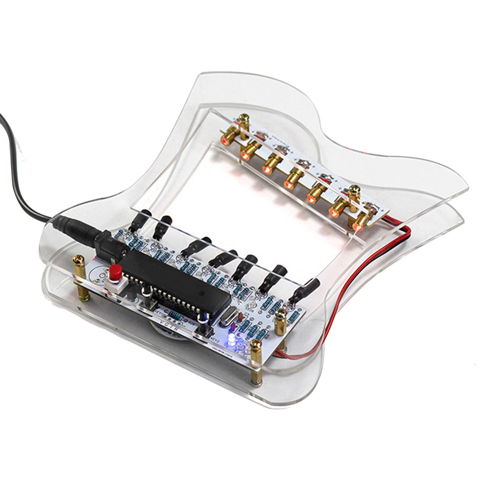 HOT! DIY Electronic Kit Bluetooth Speaker Music Spectrum Soldering ...