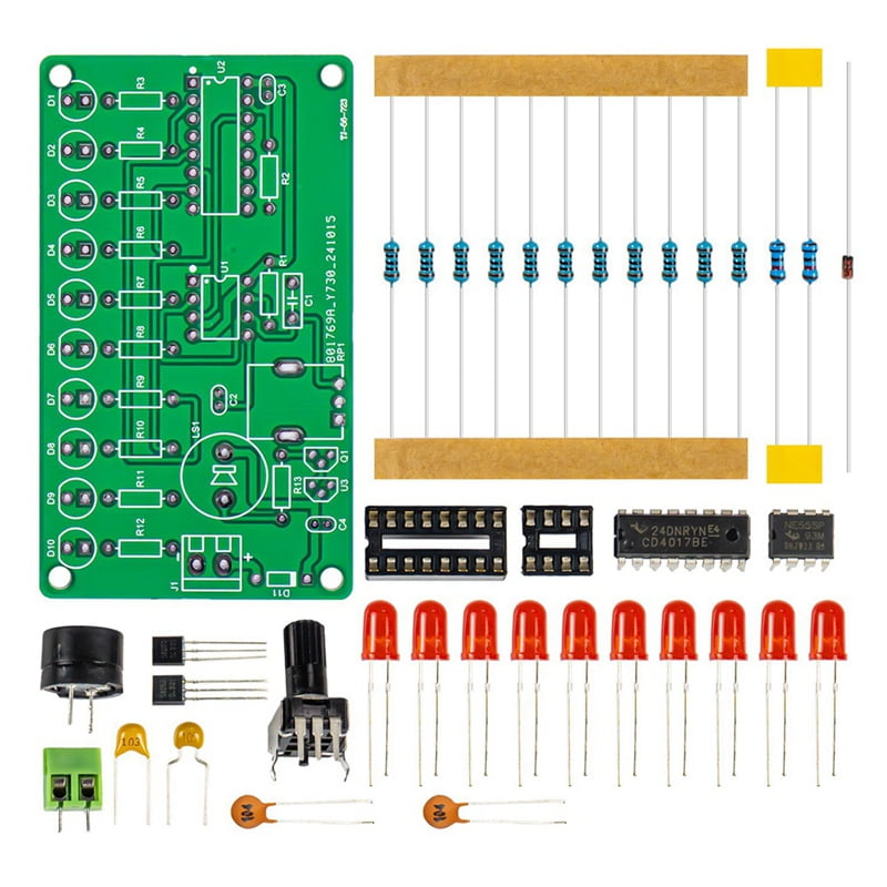 HOT DIY Musical Water Flowing Light Kit Electronics Learning LED Module ...
