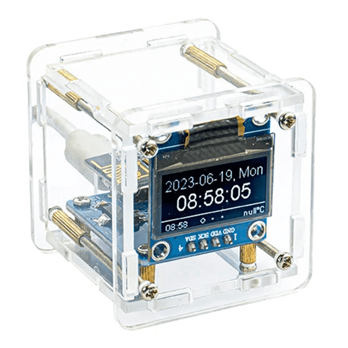 HOT DIY Weather Clock Kit WIFI Module Internet of Things Time ...