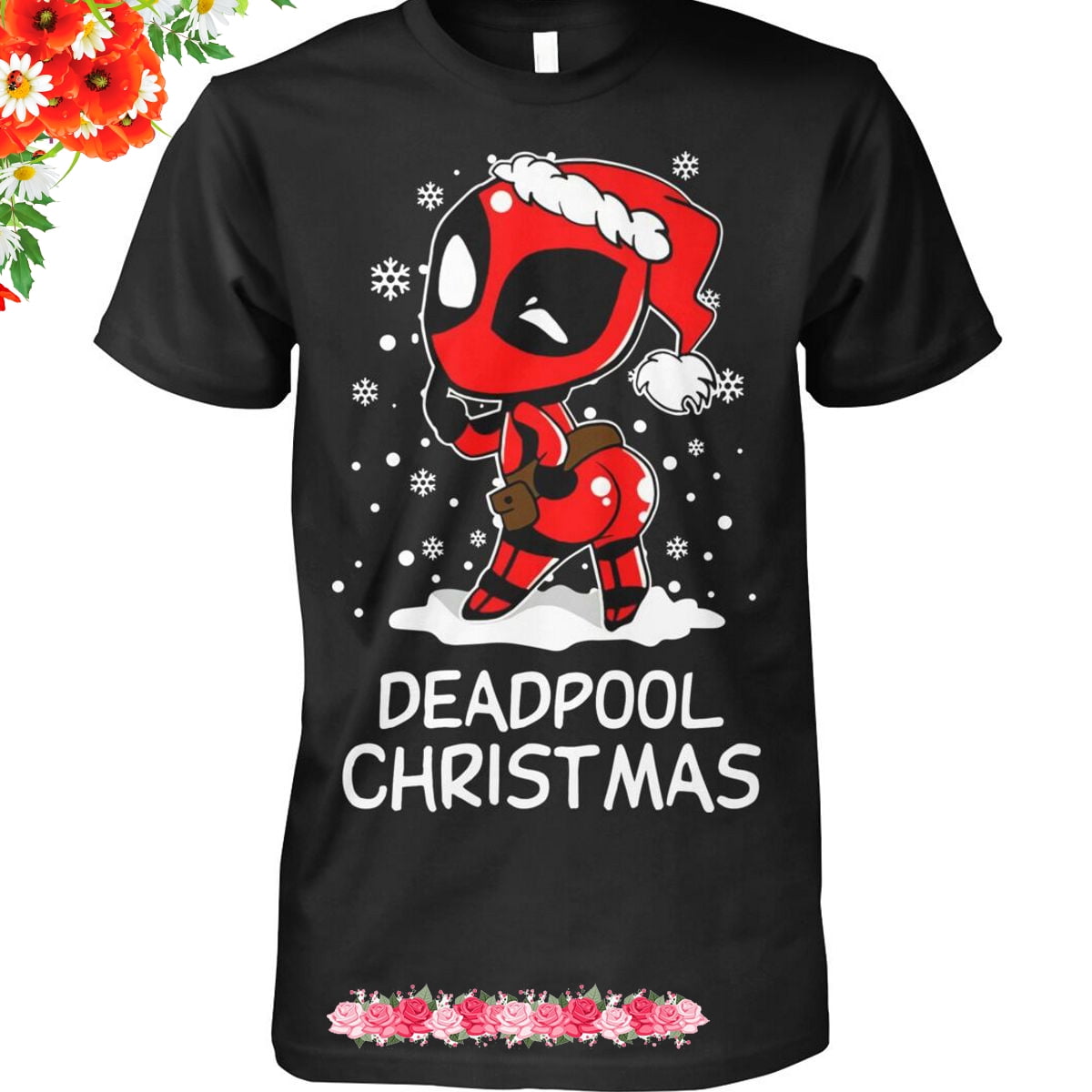 HOT Deadpool Christmas Shirt Limited Edition - Walmart.com