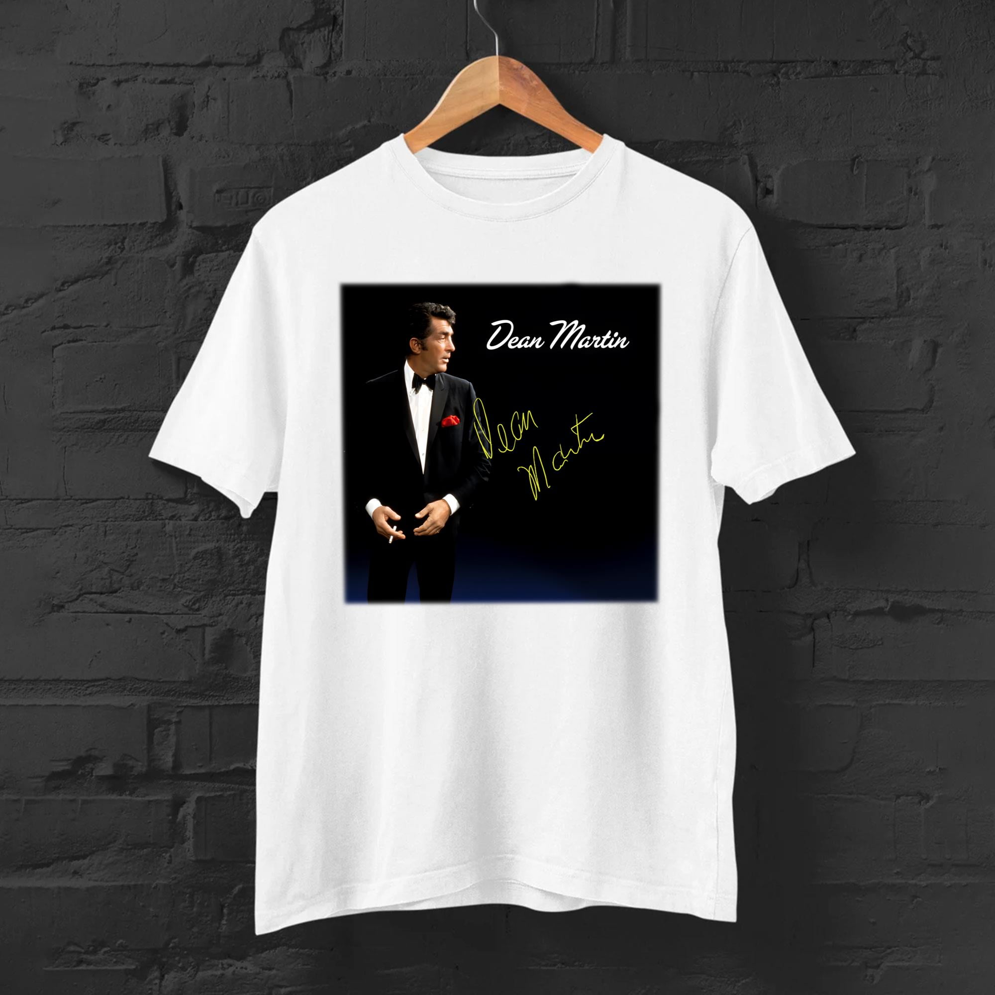 HOT Dean Martin Short Sleeve Black All size Cotton S-3XL Shirt TA324 ...
