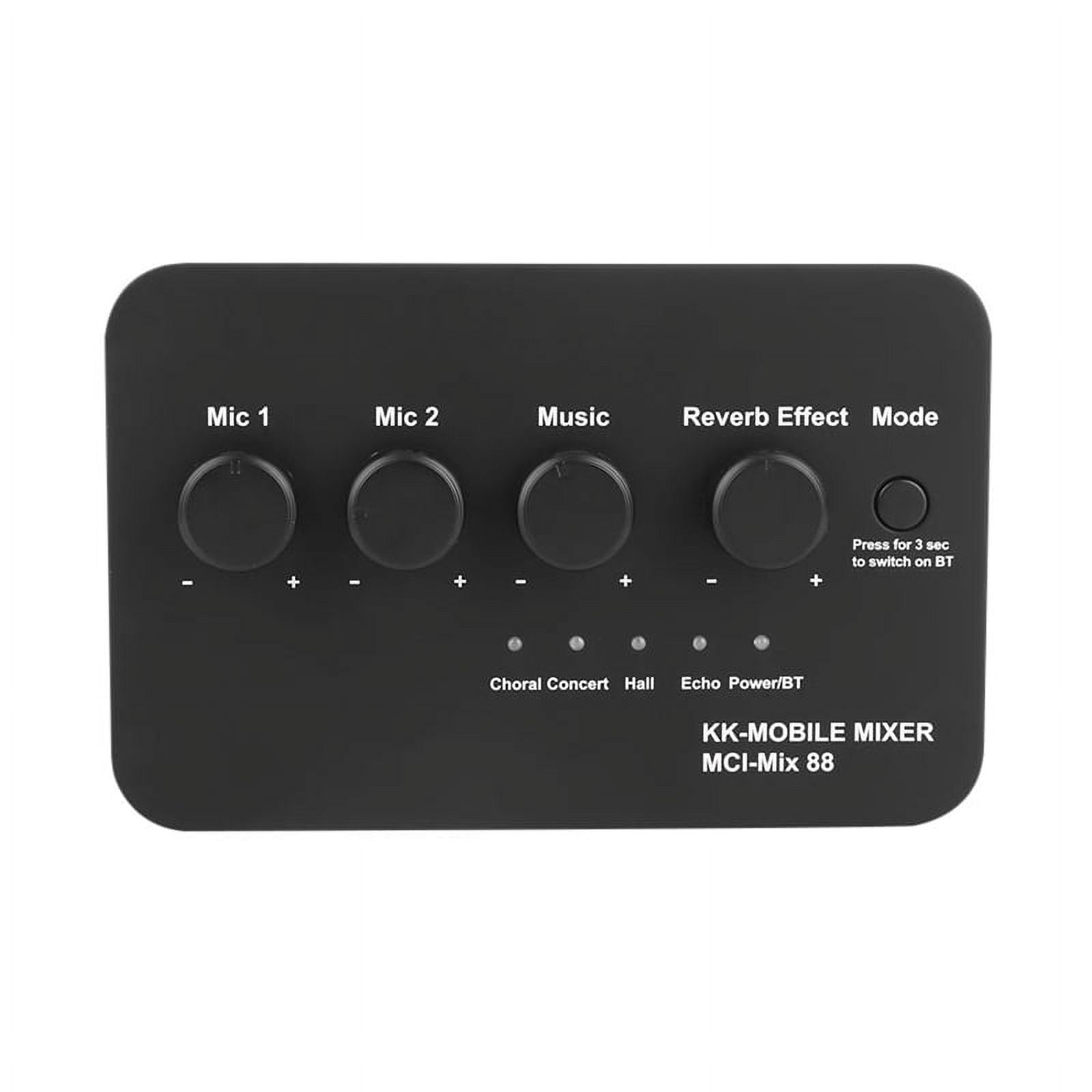 HOT! Digital Audio Sound Machine AUX IN/OUT BT Connection Dual Mic ...