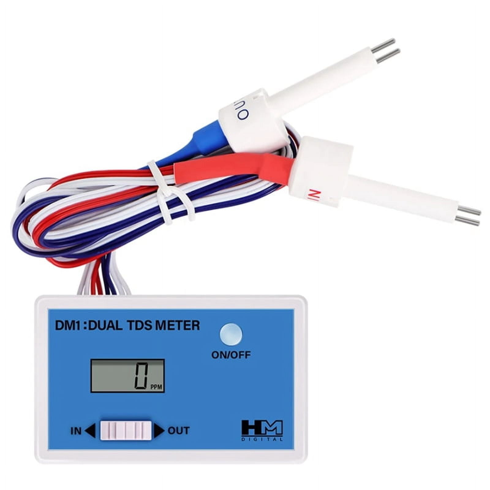 HOT Digital Water Quality Tester Dual Probe Online TDS Detector Input ...