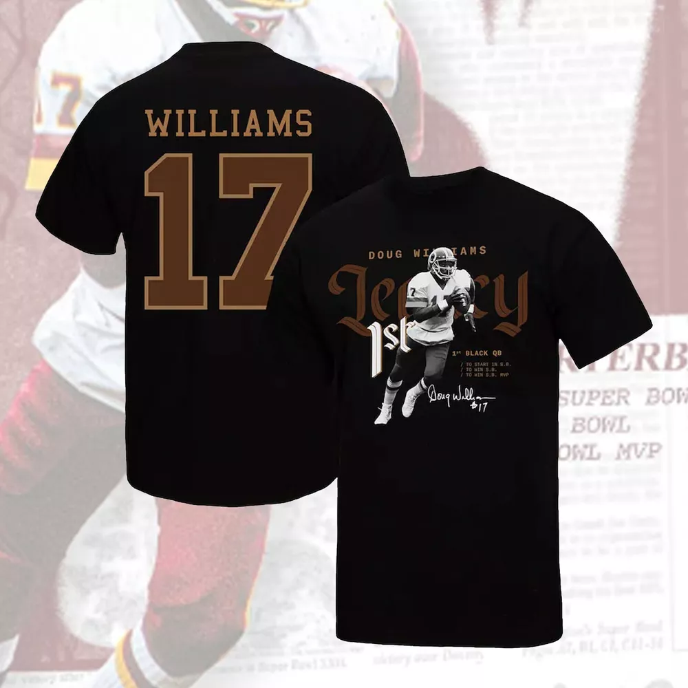 HOT Doug Williams Washington Commanders Legacy Signature Graphic T ...
