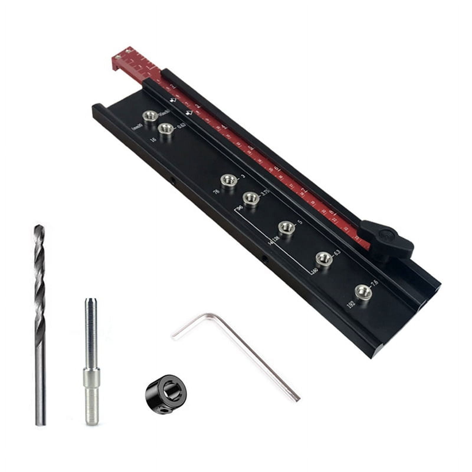 HOT Drill Guide Punch Locator Handle Open Hole Woodworking Drilling for ...