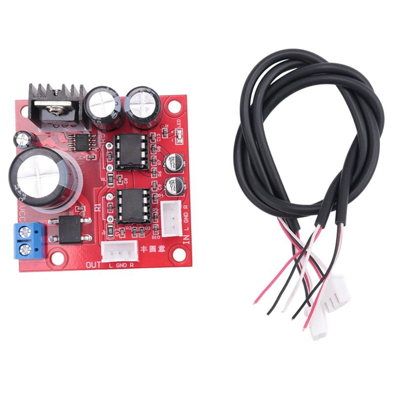 HOT! Dual NE5532 Preamp Audio Amplifier Board Stereo Movie Machine Pre ...