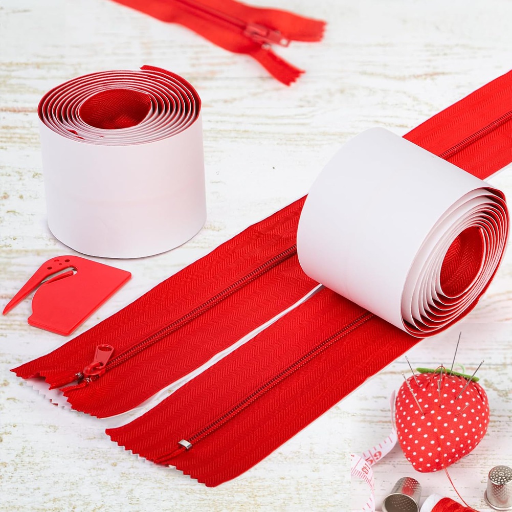 HOT! Dustproof Zipper, Double Sided Zipper with Plastic Sheet Cutter ...