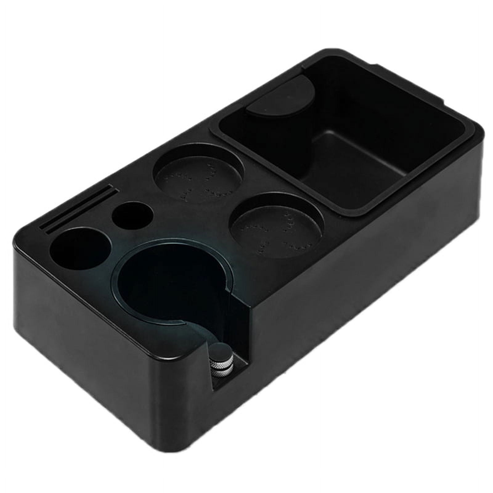 HOT Espresso Tapping Box, Organizer, Tamper, Dispenser, Tamp Black ...