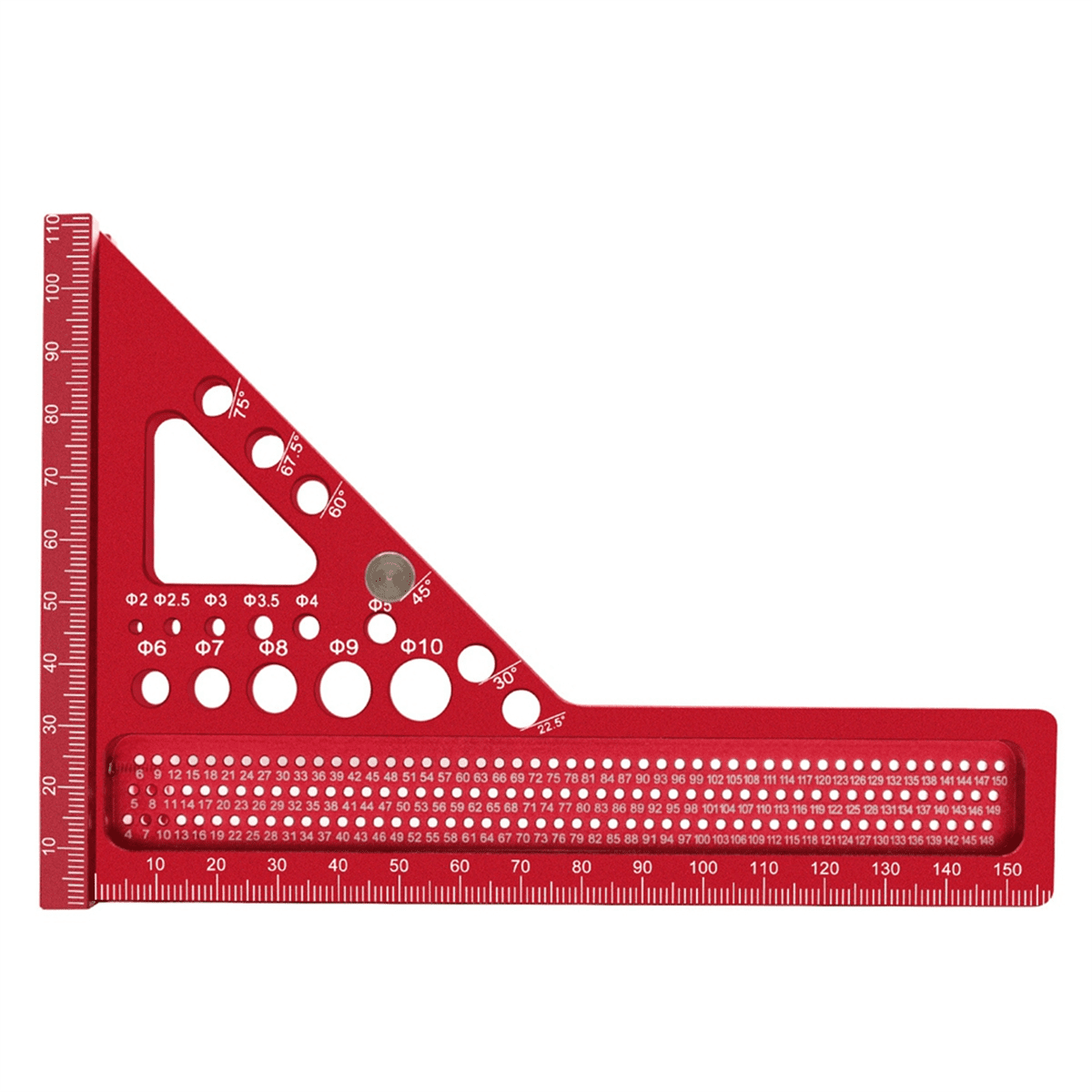 HOT Extended 3D Multi-Angle Measuring Ruler Woodworking Square ...