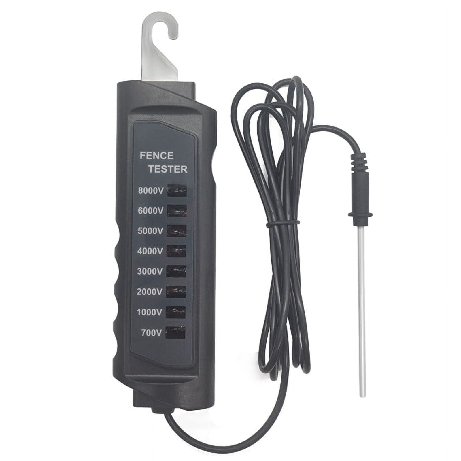 HOT FT-891 Electric Fence Tester 700-8000V Electronic Pulse Voltage ...