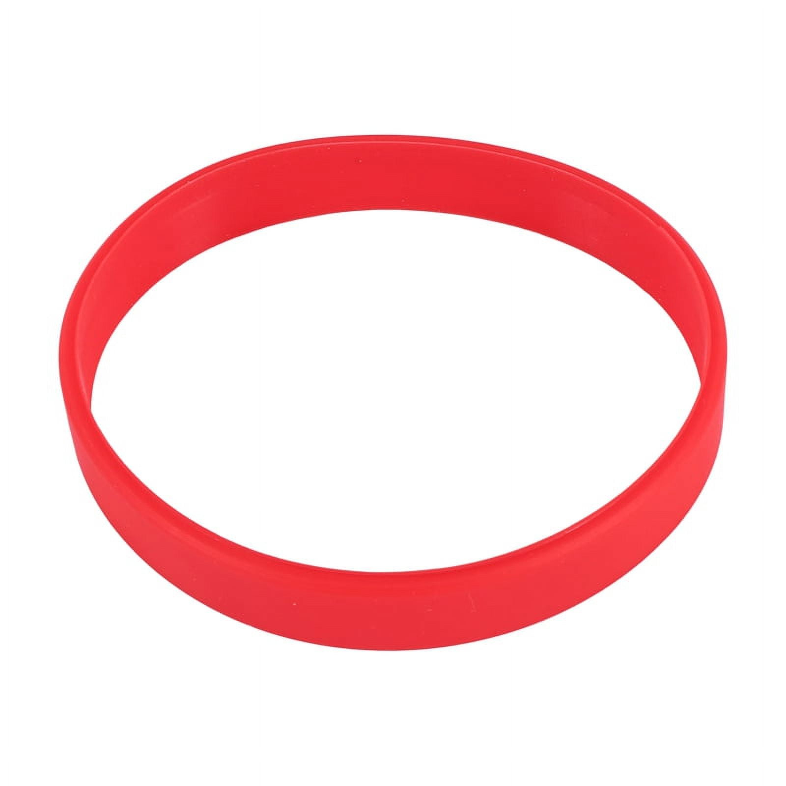Fashion Silicone Rubber Elasticity Wristband Wrist Band Cuff Bracelet ...