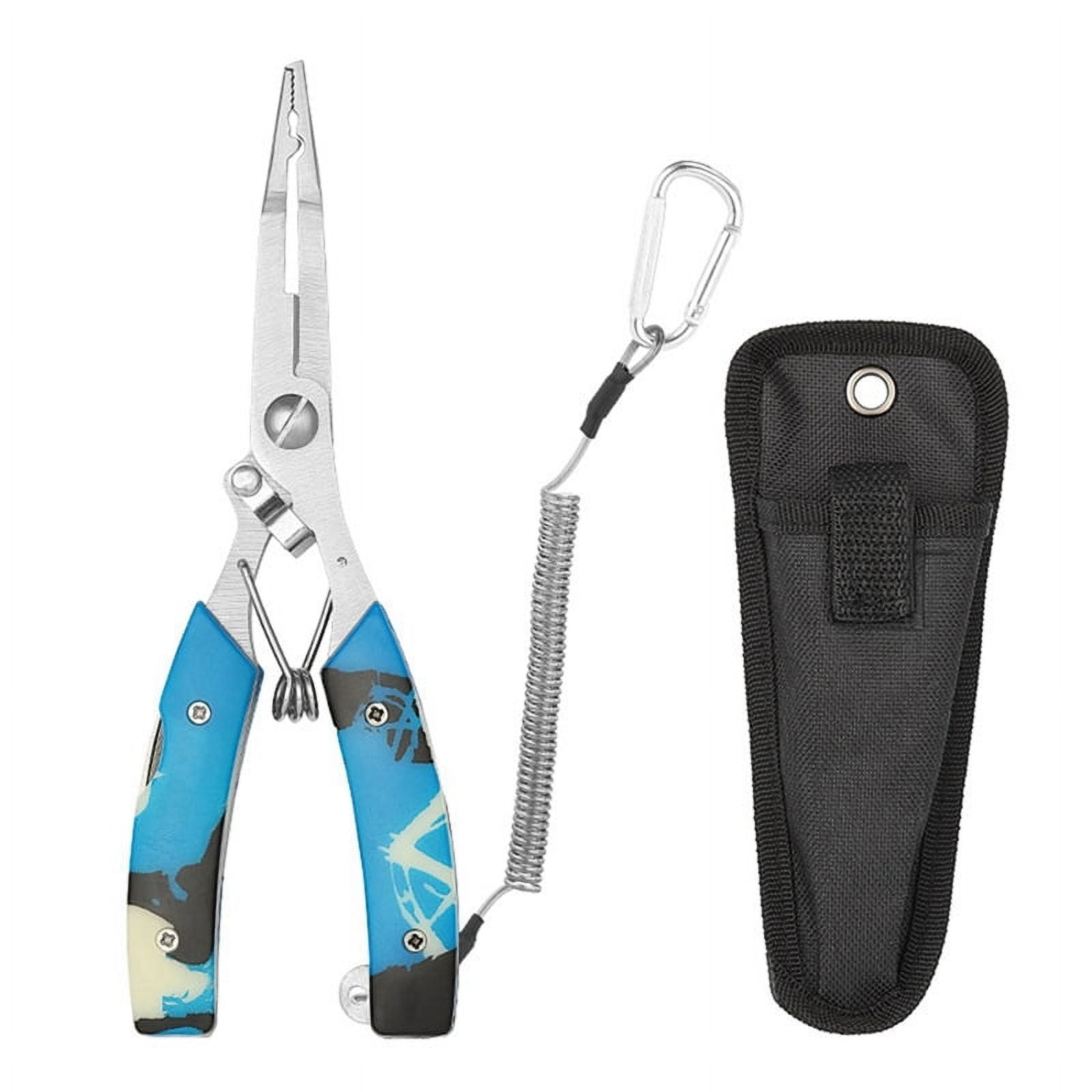 HOT Fishing Pliers Gripper Remover Split Ring Stainless Steel ...