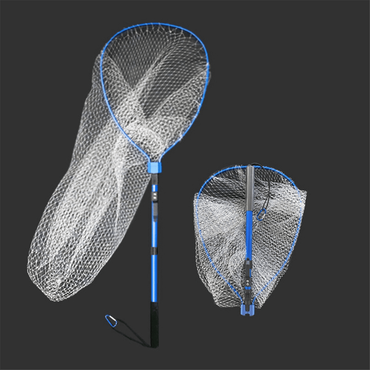 HOT! Folding Luya Copy Net Fishing BagTelescopic Small Mesh Trout ...