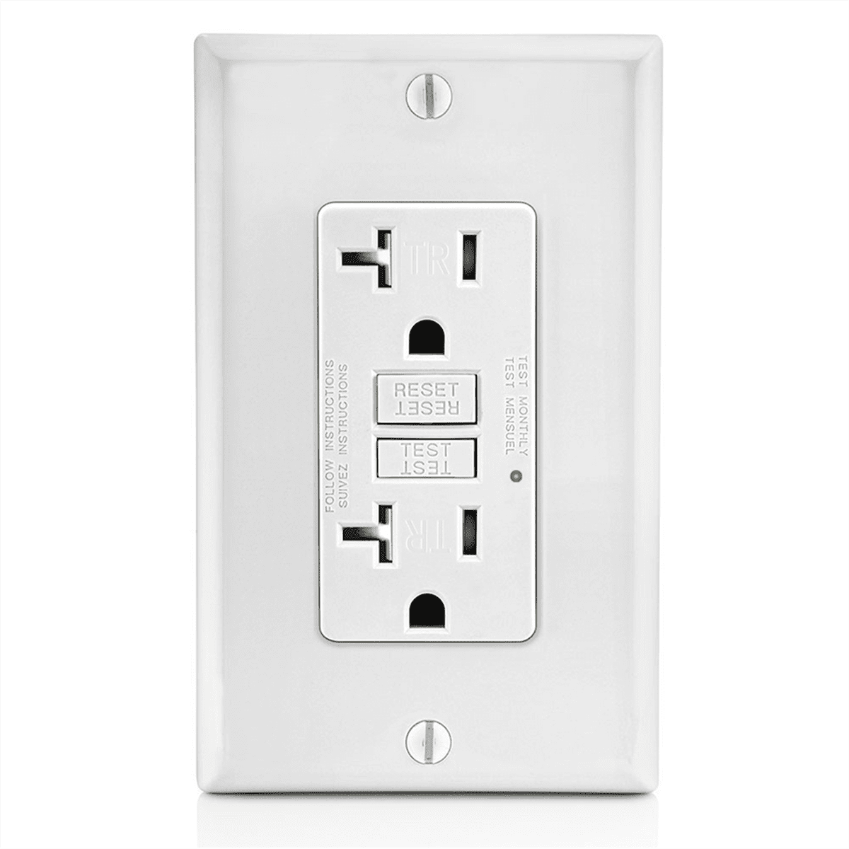 HOT GFCI Outlet 20A, GFI Electrical Receptacle with LED Indicator, 20A ...