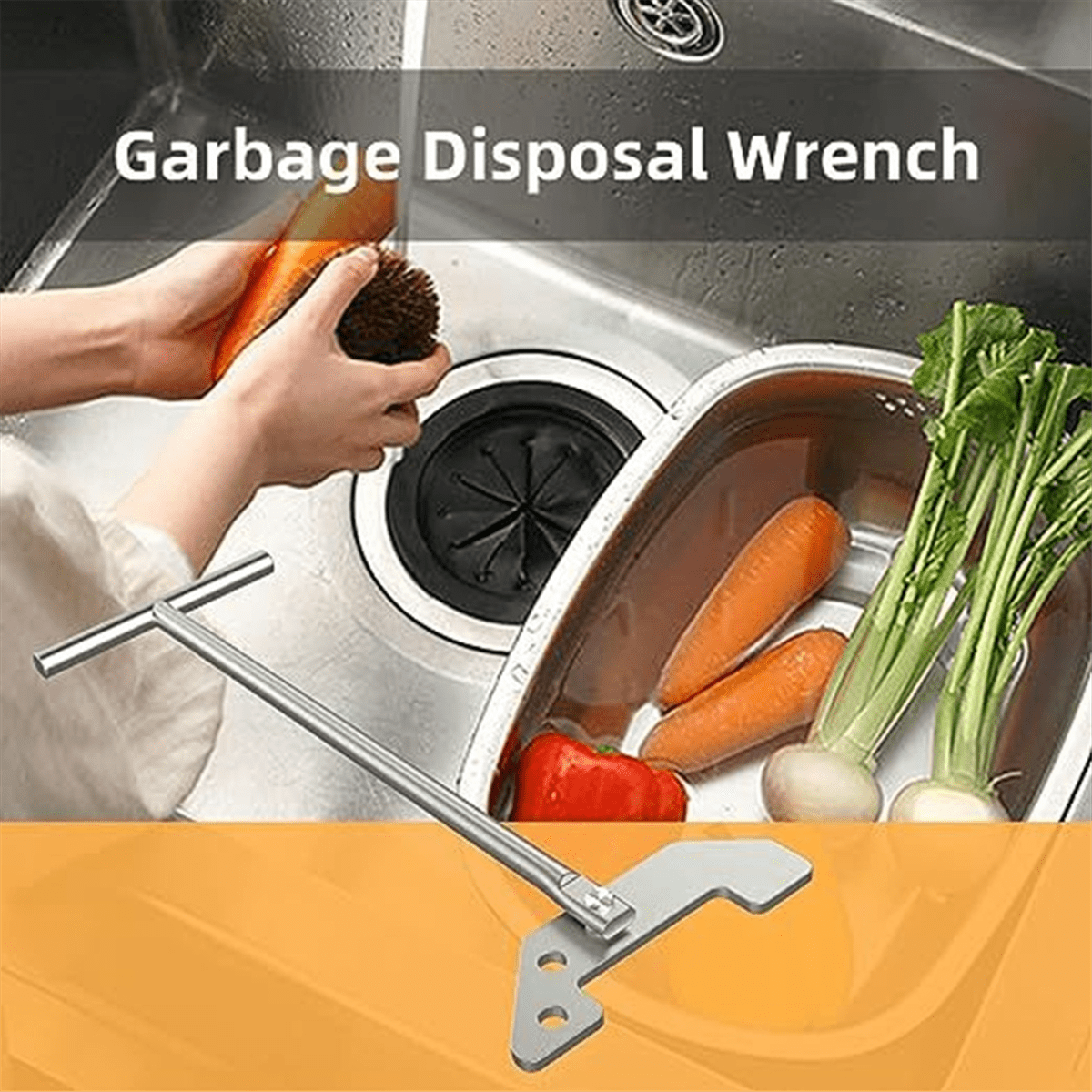 HOT! Garbage Disposal Unclogging Wrench, for SinkErator Moens, to ...