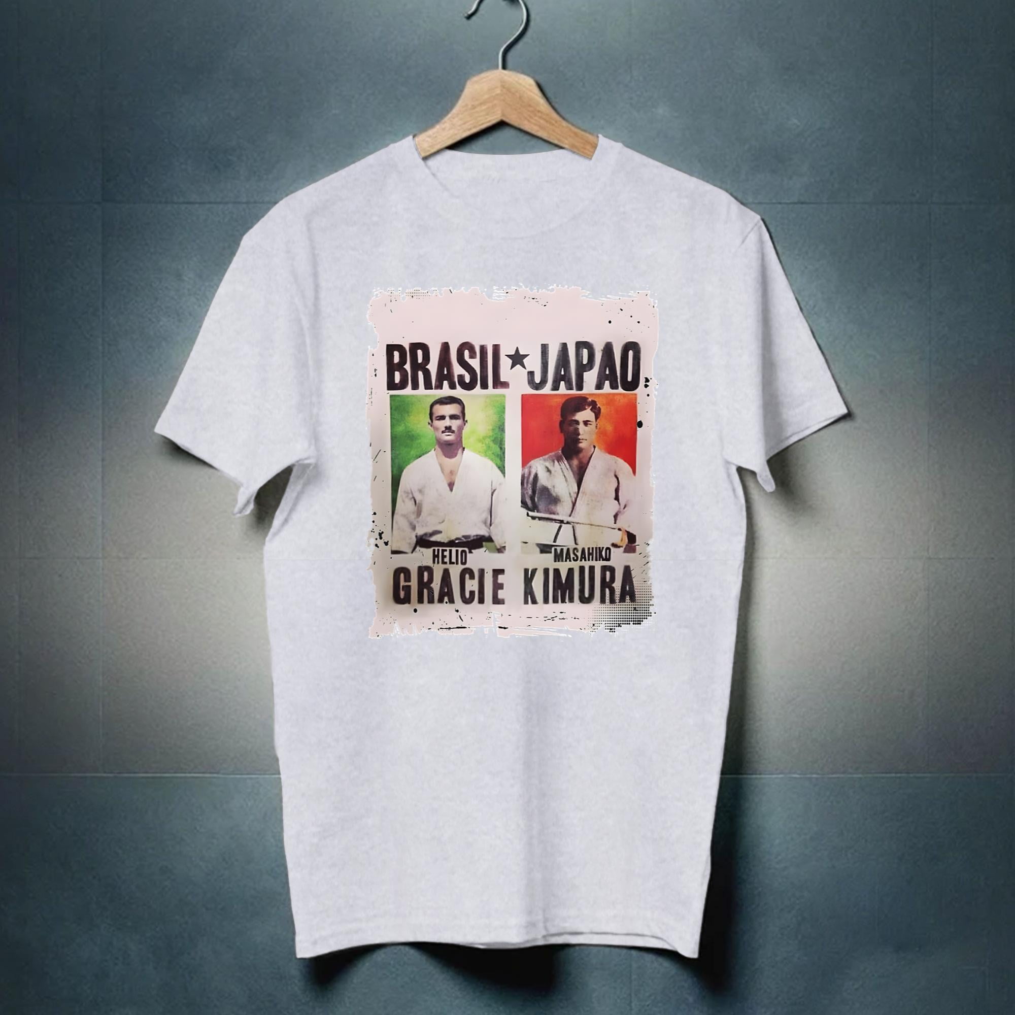 HOT Grand Master Gracie vs Masahiko Kimura Fight Poster Classic T-Shirt-TH34199 - Walmart.com
