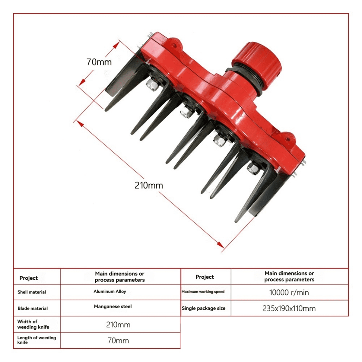 HOT! Grass Remover Tool Attachment 2 in 1 Weeding Wheels Weeder ...
