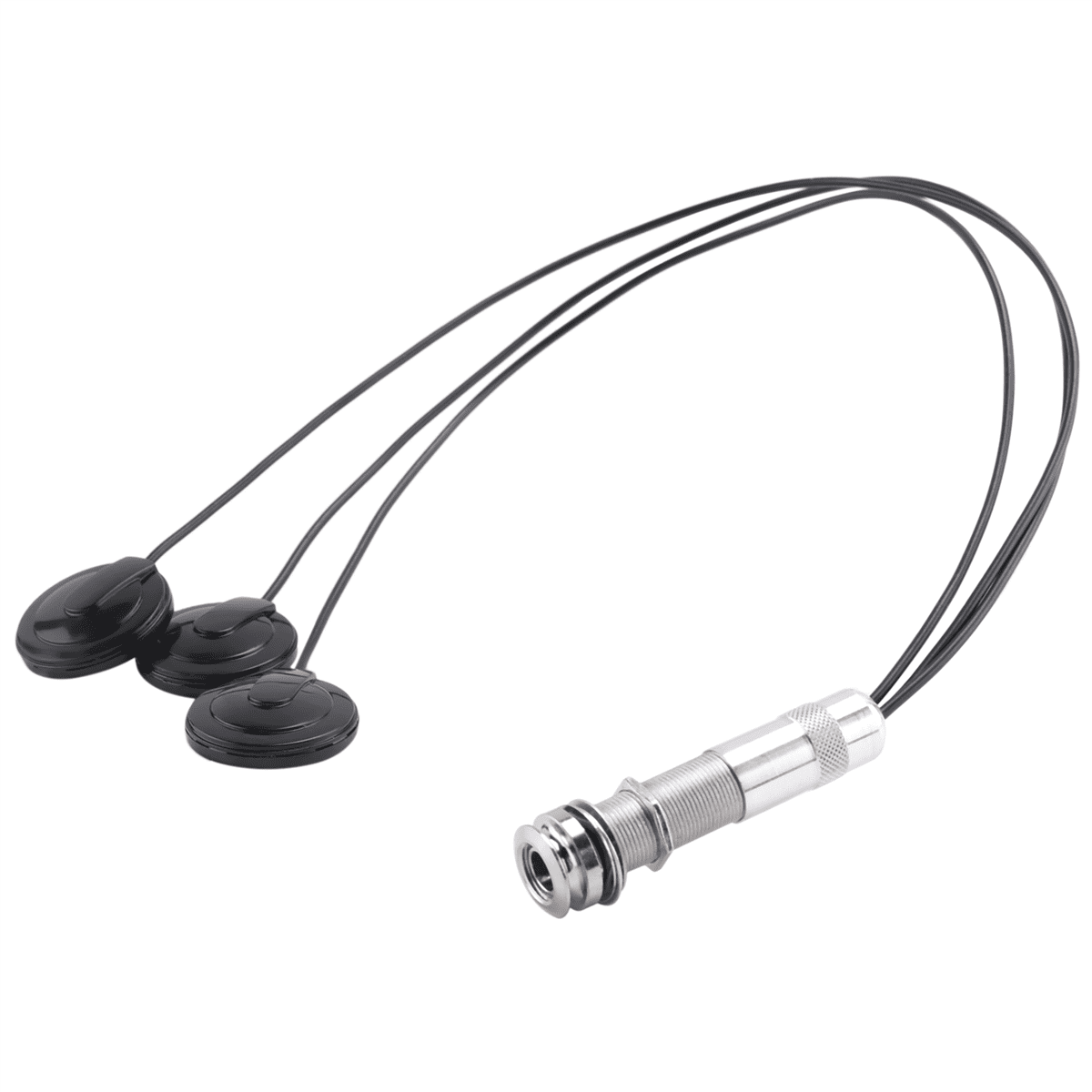 HOT! Guitar Pickup Piezo Contact Microphone 3 Transducer System for ...