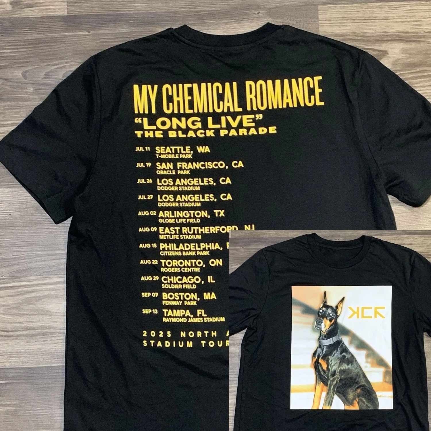HOT HOT - 2025 MCR My Chemical Romance “Good Boy” Dog Concert Tour ...