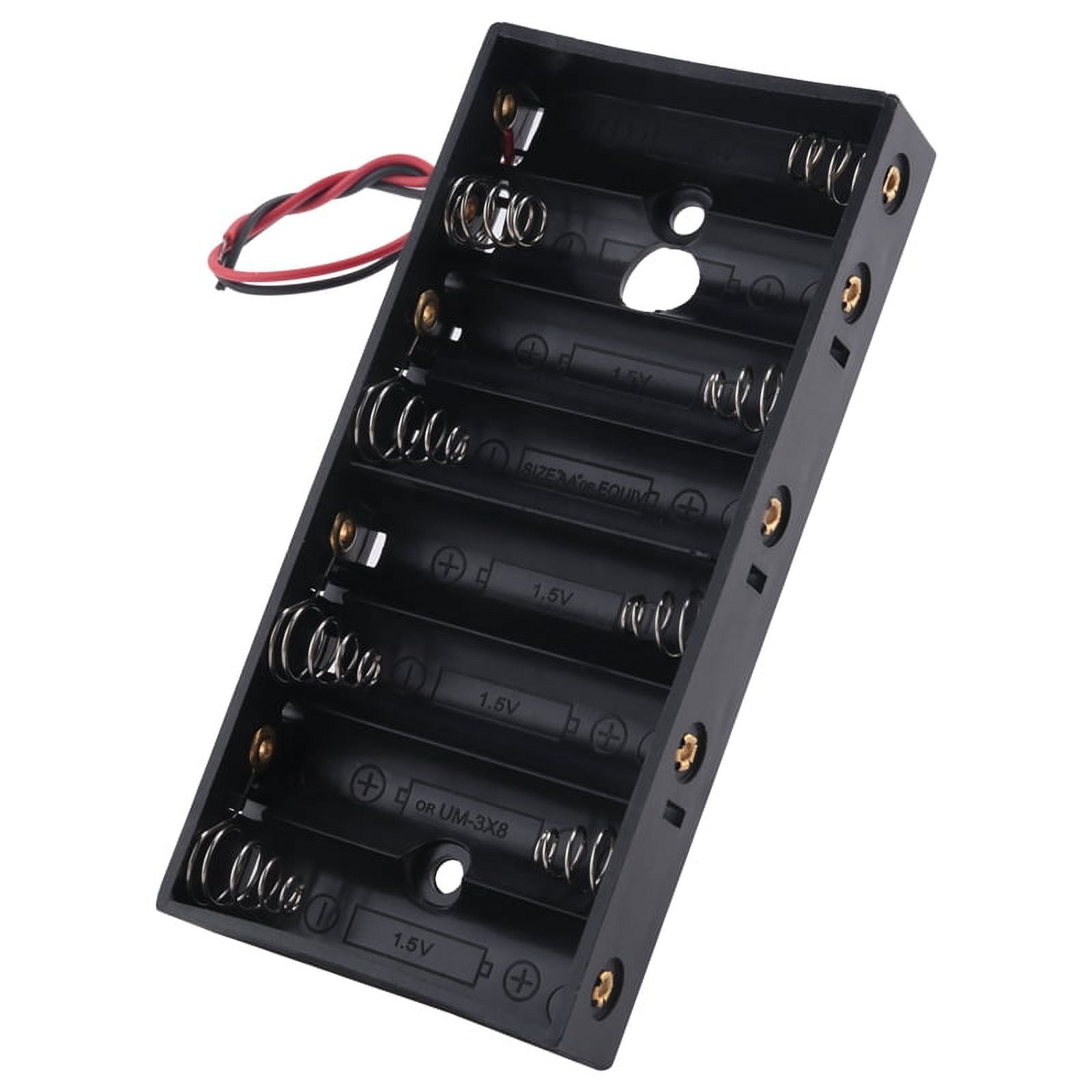 HOT HOT Plastic 8 X 1.5V AA 2A CELL Battery Holder Storage Box standard ...