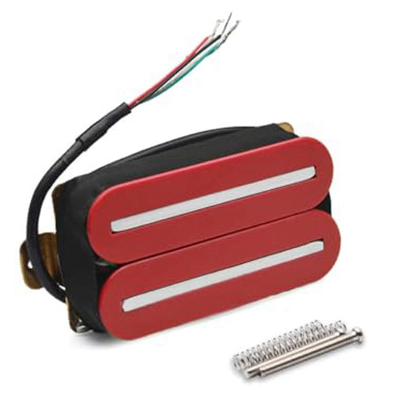 HOT High Output Neck Pickup Dual Hot Rail Humbucker Pickups Red ...